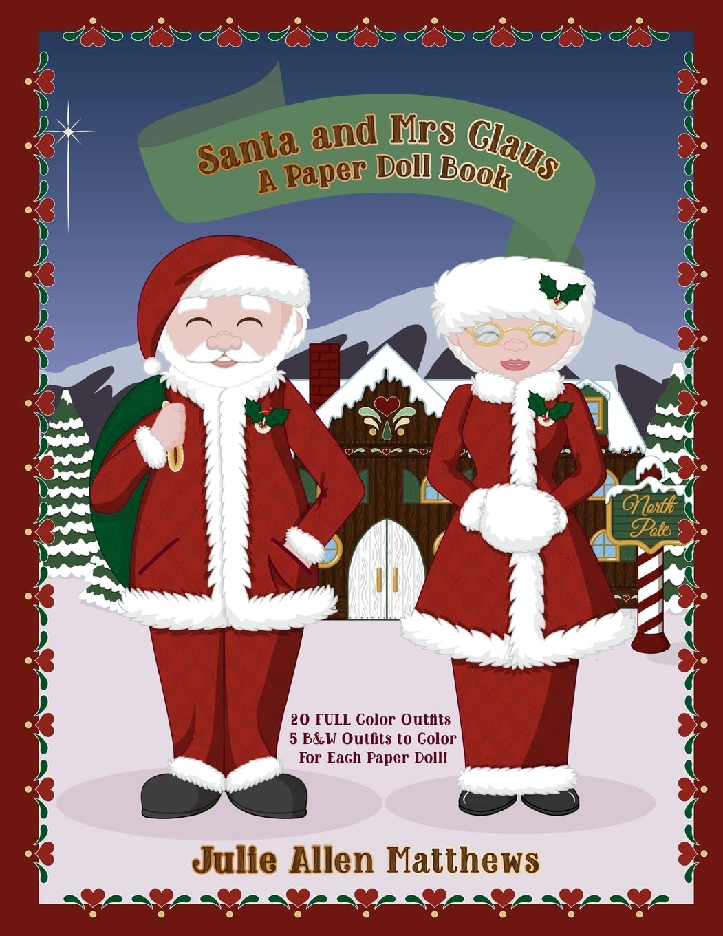 Snapklik.com : Santa And Mrs Claus: A Paper Doll Book