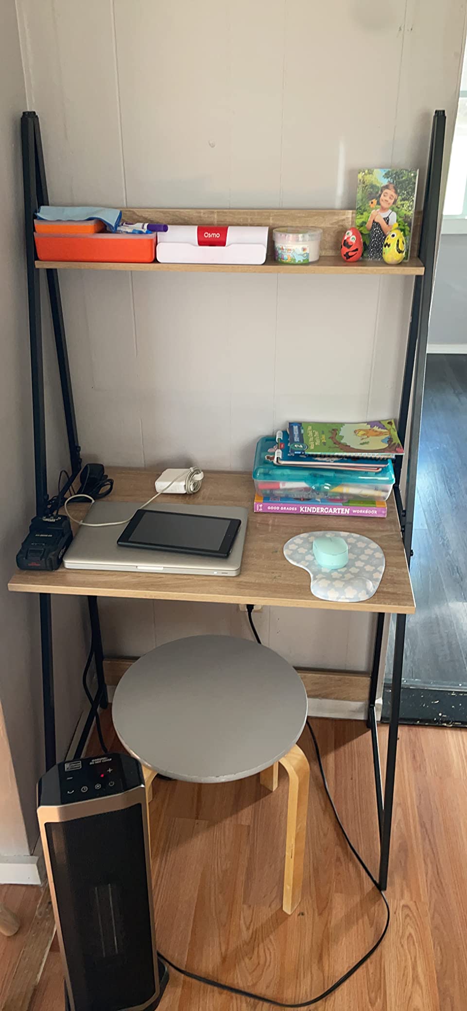 $13/mo - Finance SpringSun 2-Tier Ladder Computer Desk with Storage ...
