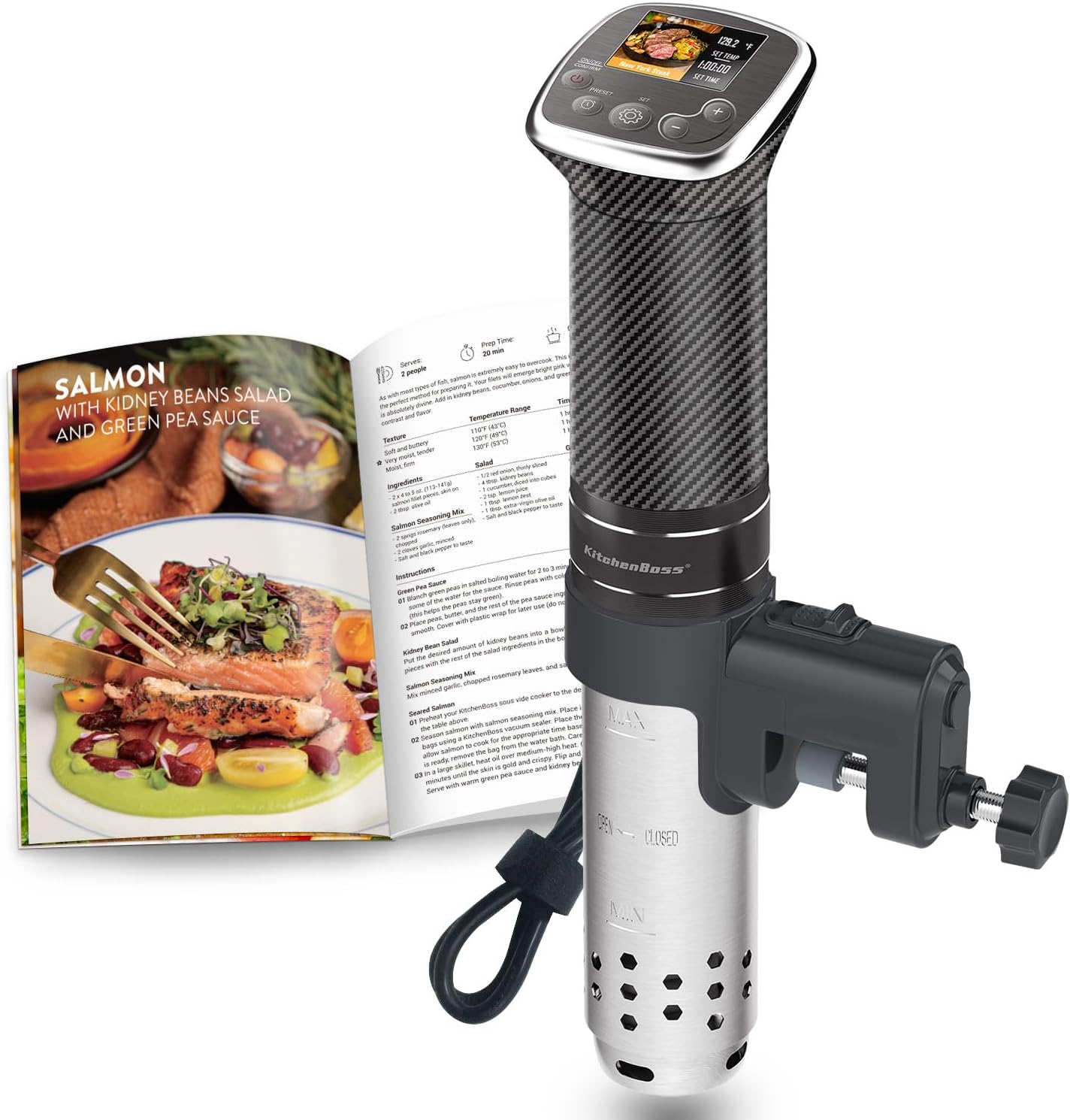 KitchenBoss Sous Vide Machine G322T-US Review - Cooking Appliance World