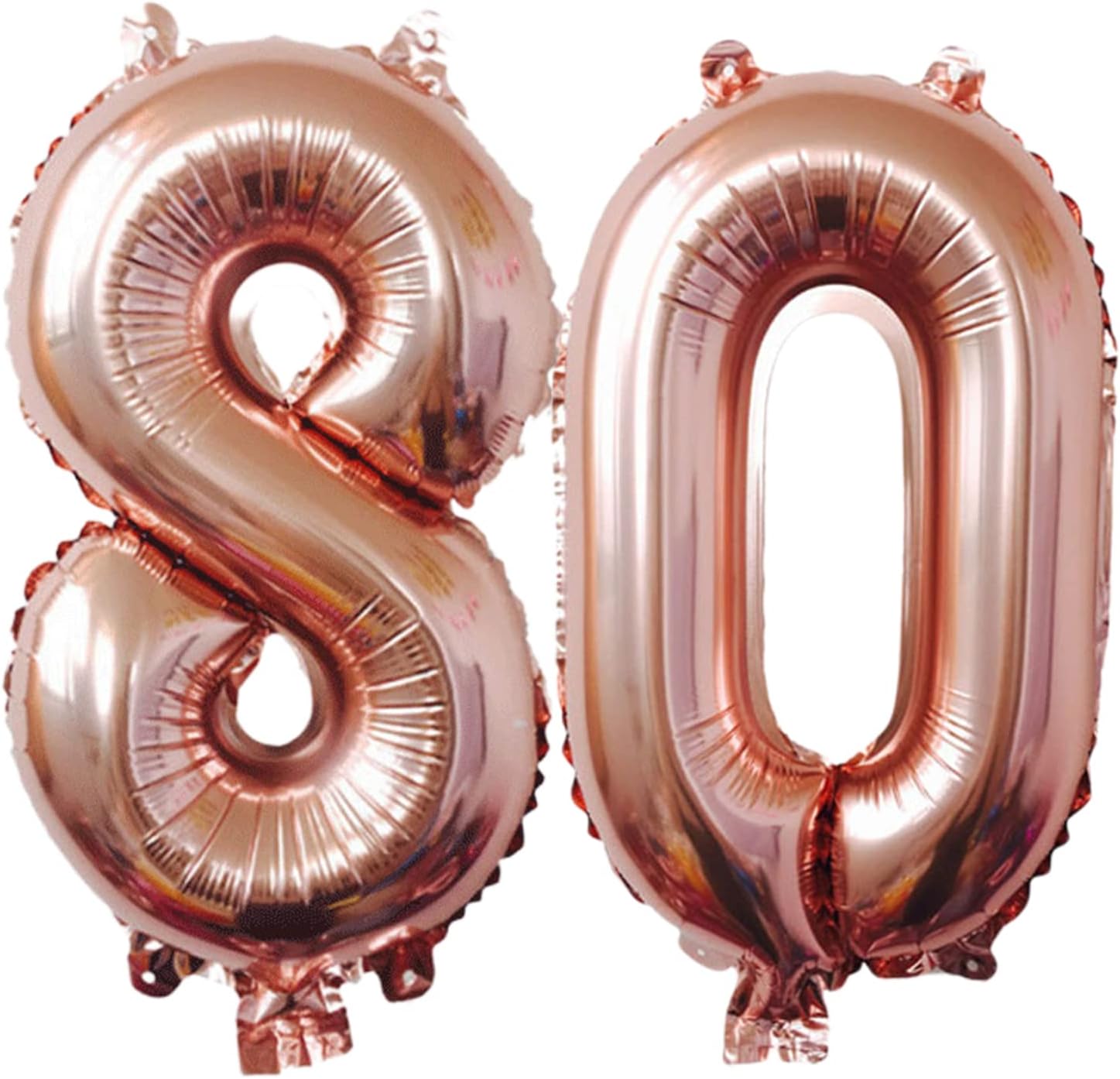 Amazon.com: Number 80 Balloons 32 Inch Digital Balloon Alphabet 80th ...