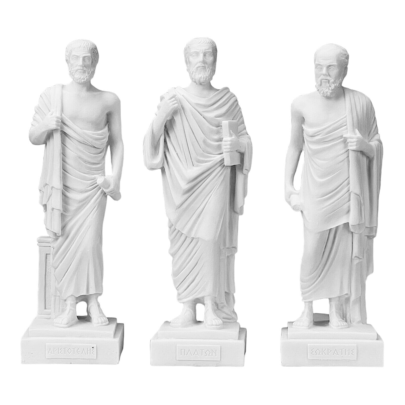 Socrates And Plato Statues