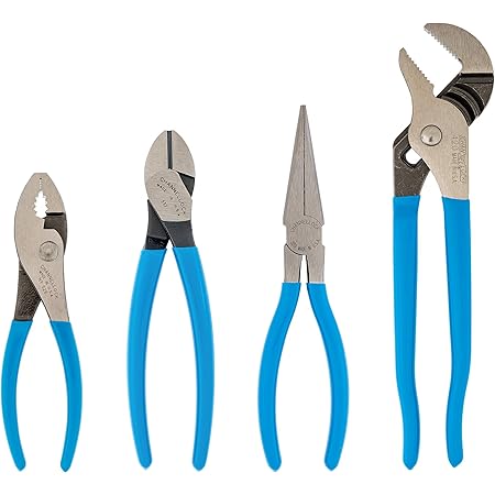 CHANNELLOCK HD-1 Ultimate 4-Piece Pliers Set | Made in USA | Forged ...