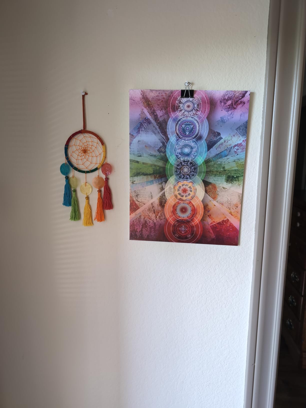 Amazon.com: Chakra Chart Poster-7 Chakra Yoga Wall Art Decor Chakra ...