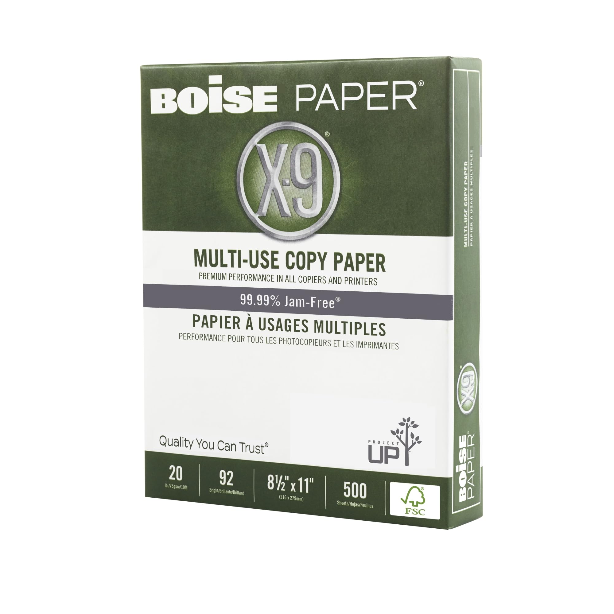 Snapklik.com : Boise X-9 Multi-Use Print & Copy Paper, Letter Size
