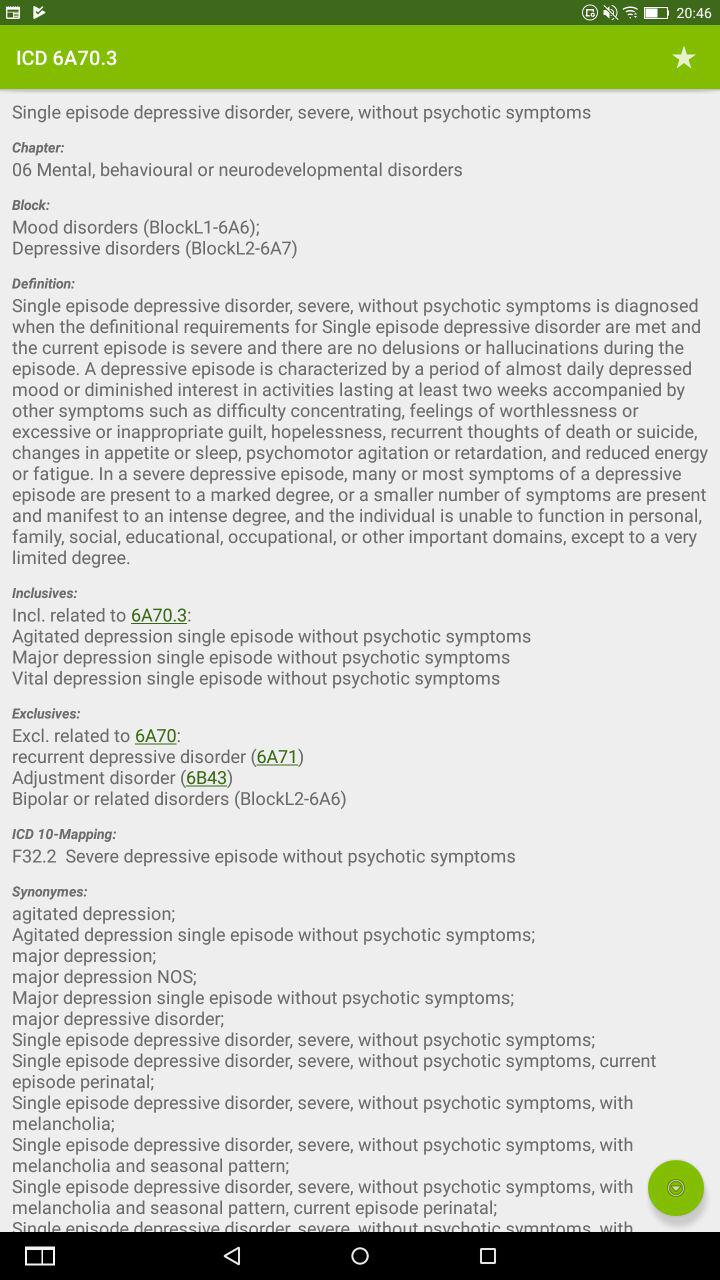 ICD-11 Disease Codes Pro-Amazonアプリストアのアプリ