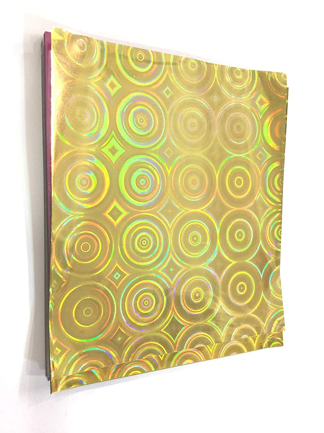 ESHCON Metallic Hologram Plastic Chocolate Wrapper, Multicolour (250 ...