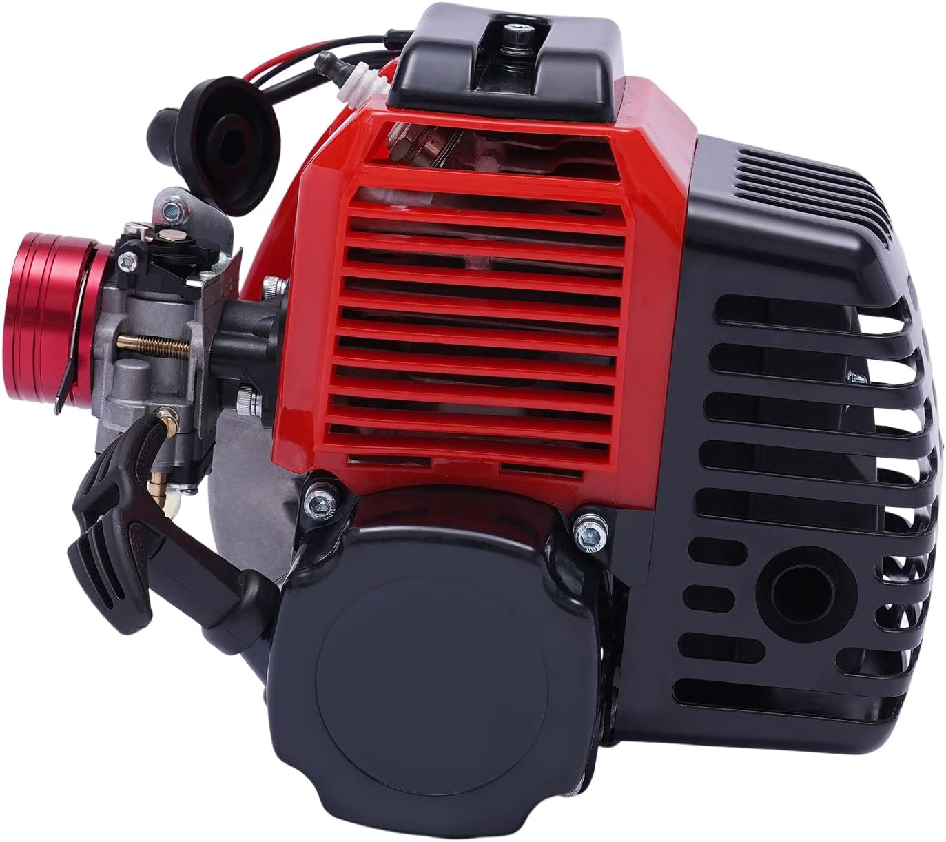 Amazon.com: CNCEST 49CC 2 Stroke Gas Scooter Engine Motor Kits, Single ...