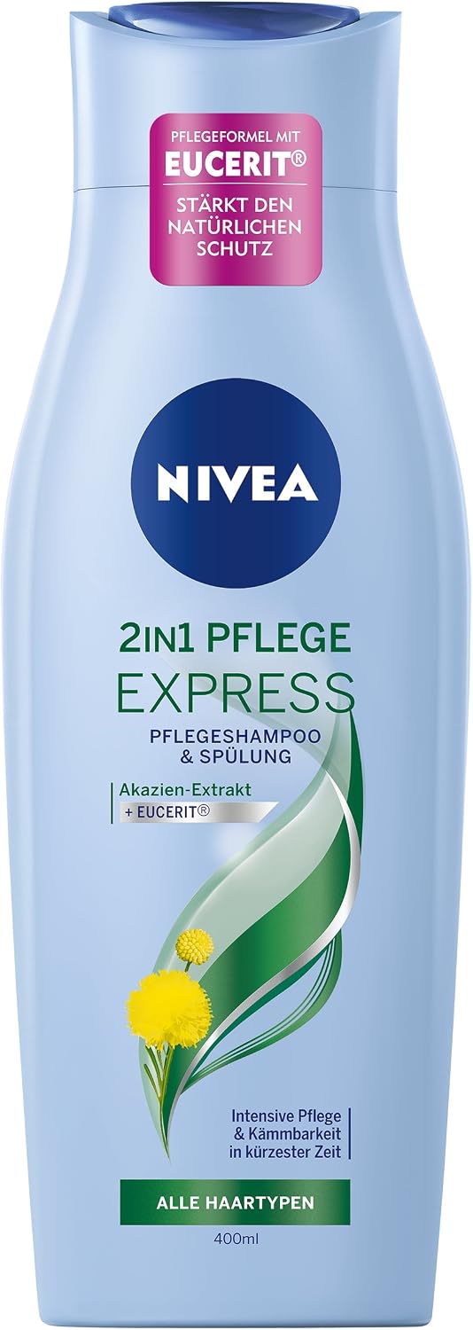 Nivea Hair Care Shampoo and Conditioner Pack of 3 x 400 ml : Amazon.co ...