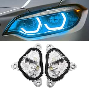 Amazon.com: Generic 2Pcs Ice Blue DRL Angel Eyes LED Modules Set Fit ...