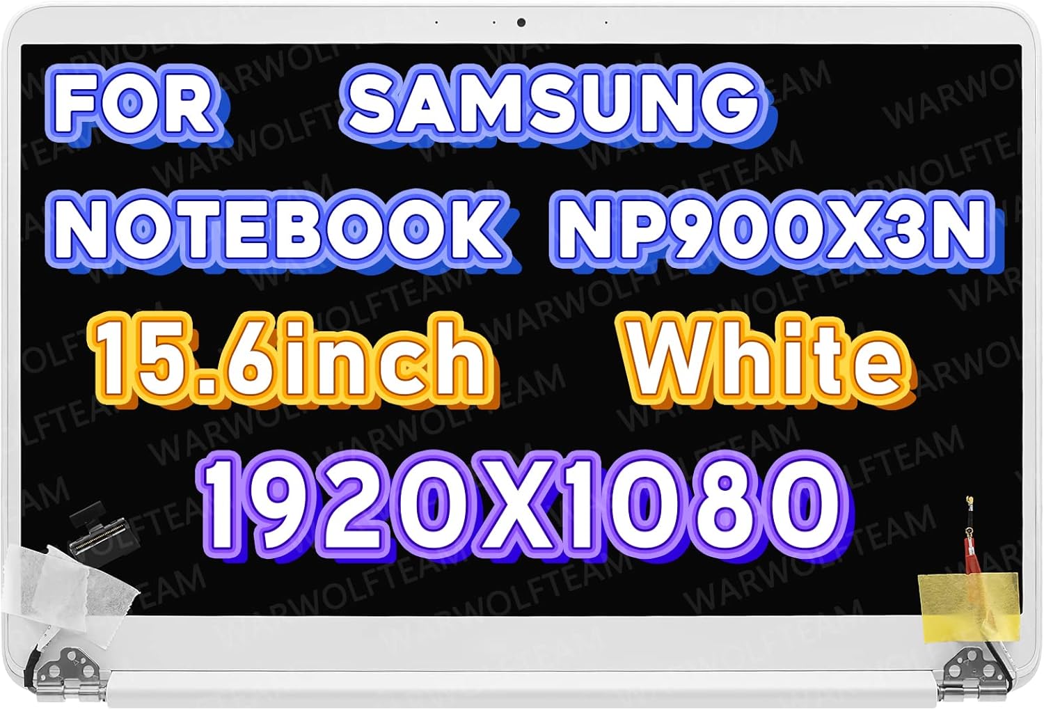 Amazon.com: WARWOLFTEAM Laptop Screen for Samsung NP900X3N NP900X3N ...