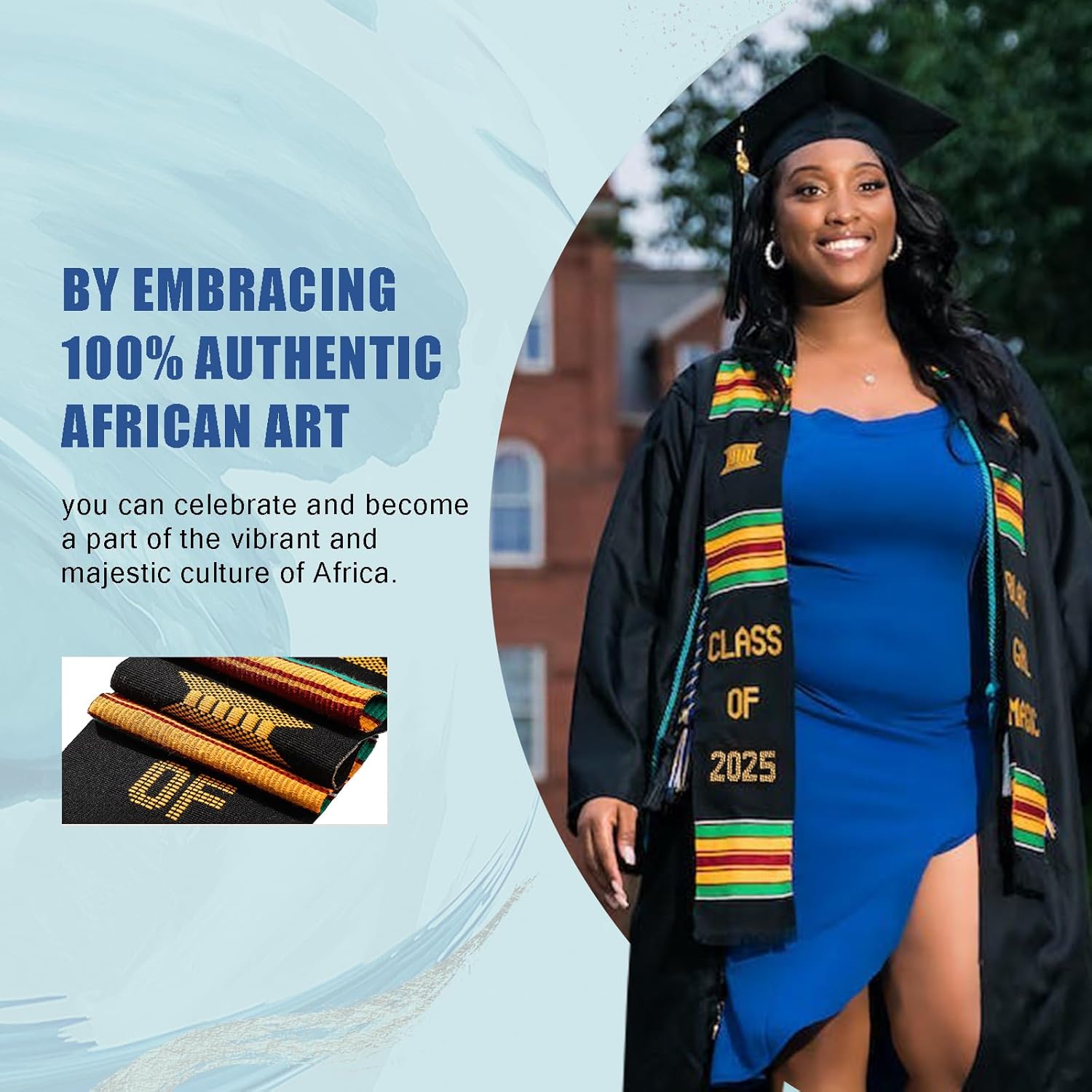 Black High School Graduation Stoles Black Graduation Sash TikTok