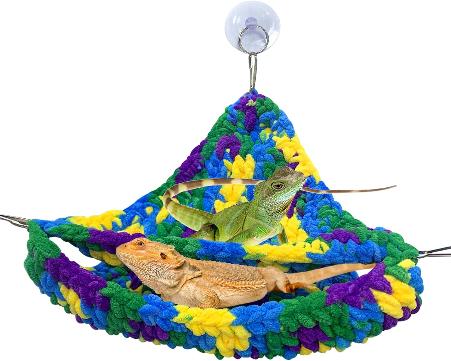 Amazon.com : Permotary Bearded Dragon Hammock - Double-Layered Flannel ...