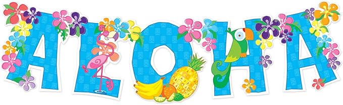 Amazon.com: Aloha Streamer Party Accessory (1 count) (1/Pkg) : Home ...