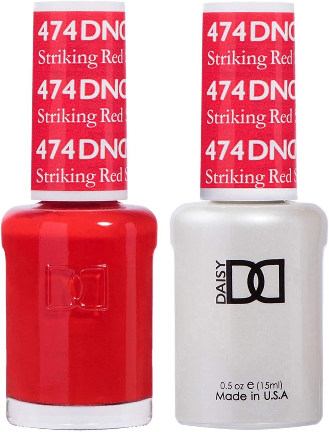 DND Duo Gel & Nail Polish Set - Striking Red 474-2x15ml : Amazon.co.uk ...