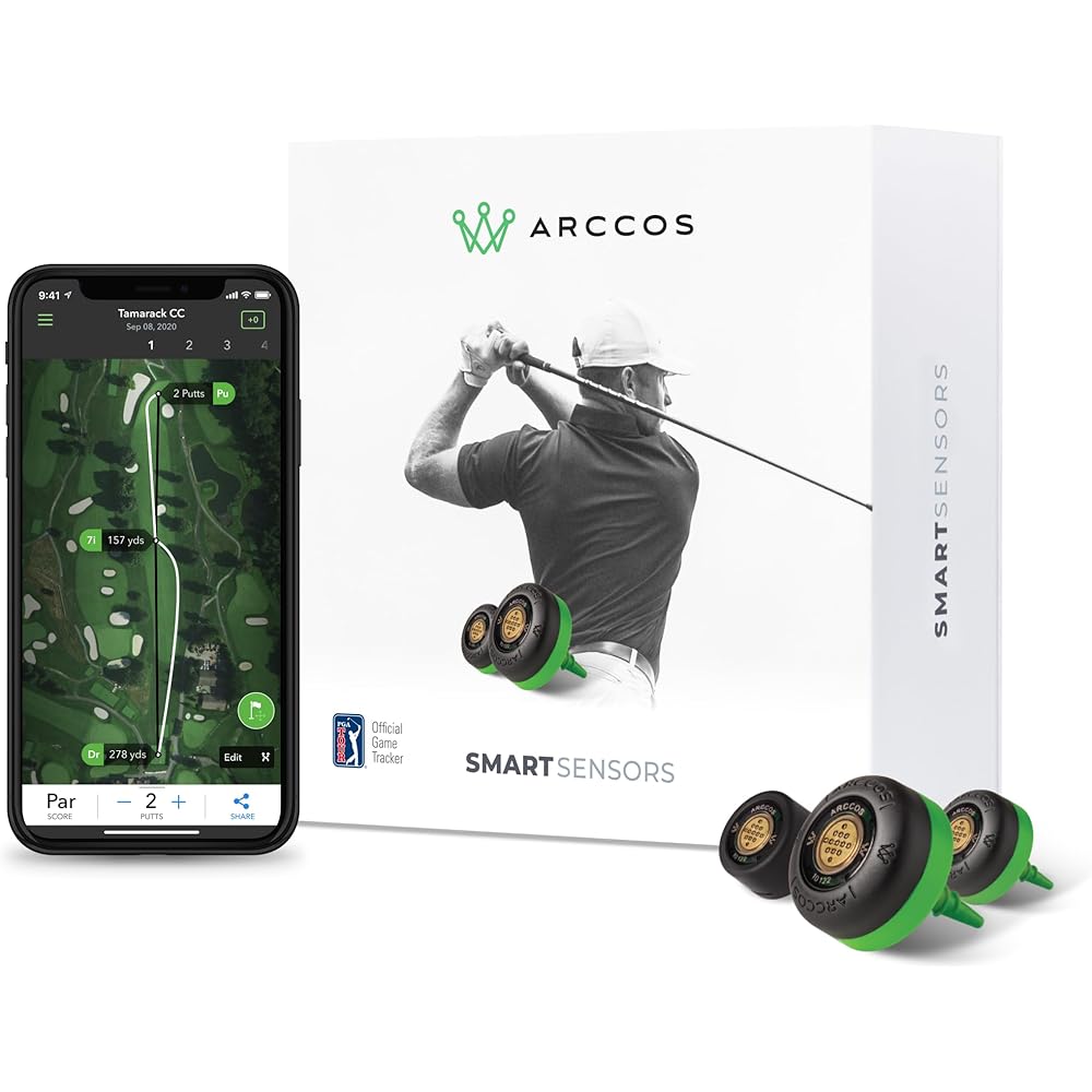 $24/mo - Finance Arccos Smart Sensors: Automatic Golf Game Tracking ...