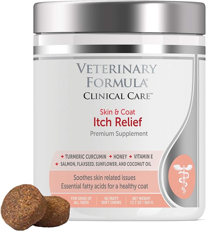 Amazon.com : Veterinary Formula Clinical Care Skin & Coat Itch Relief ...