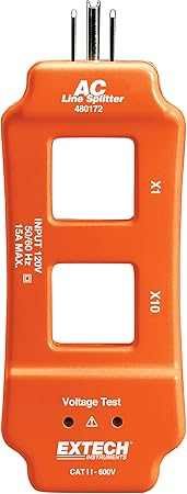 Amazon.com: Extech 480172 AC Line Splitter : Industrial & Scientific