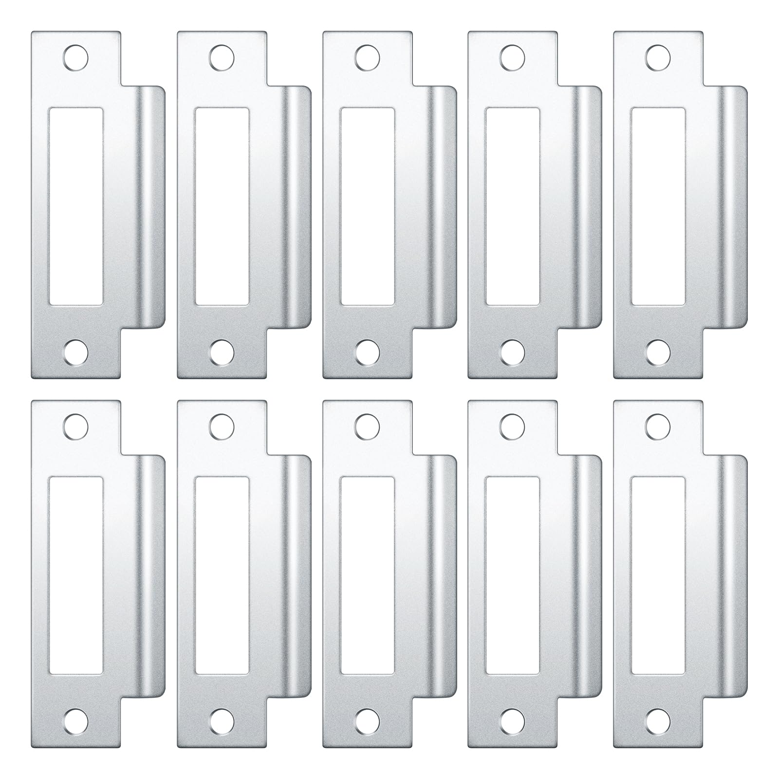 Tandefio 4-7/8" Mortise Lock Strike Plate Universal Door Strike Plate T ...