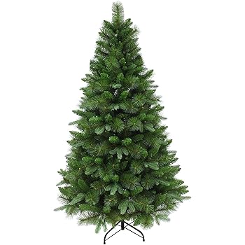 Kaemingk CHRISTOW Artificial Christmas Tree Traditional Green Pine with ...