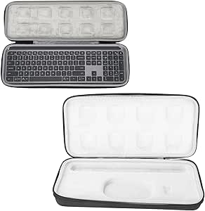 Hard Shell Keyboard Case Travel Carrying Bag, Compatible with MX Keys ...