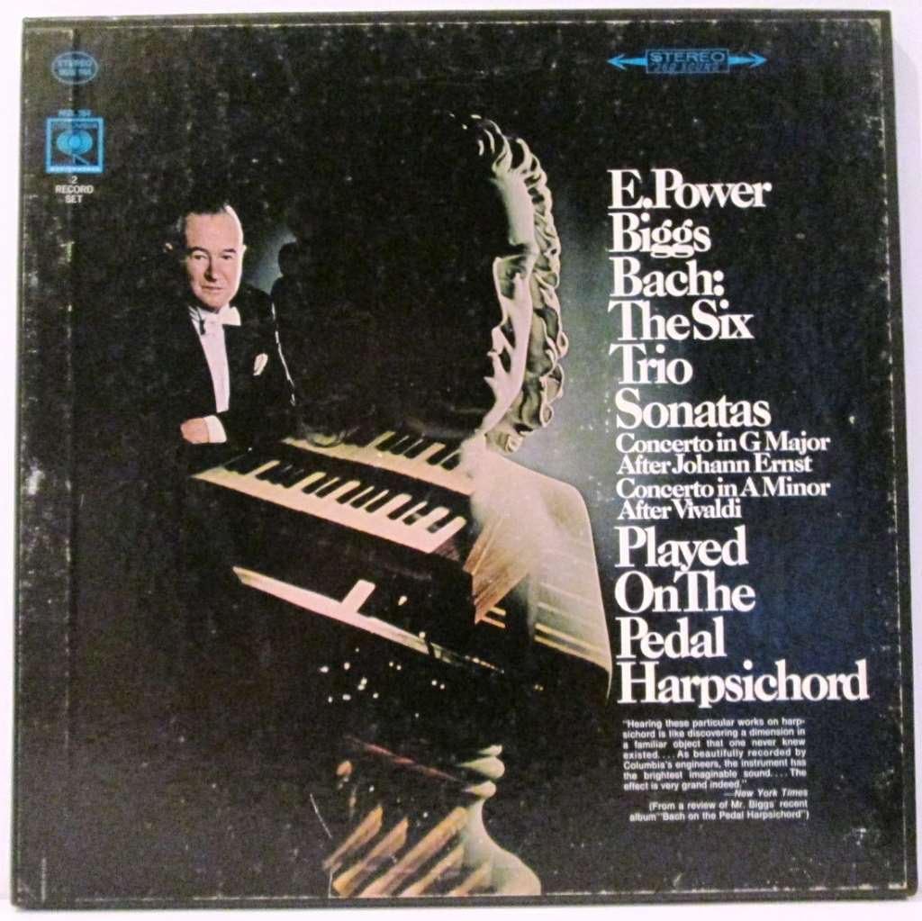 E. Power Biggs - Bach: The Six Trio Sonatas Played on the Pedal Harpsichord - Amazon.com Music