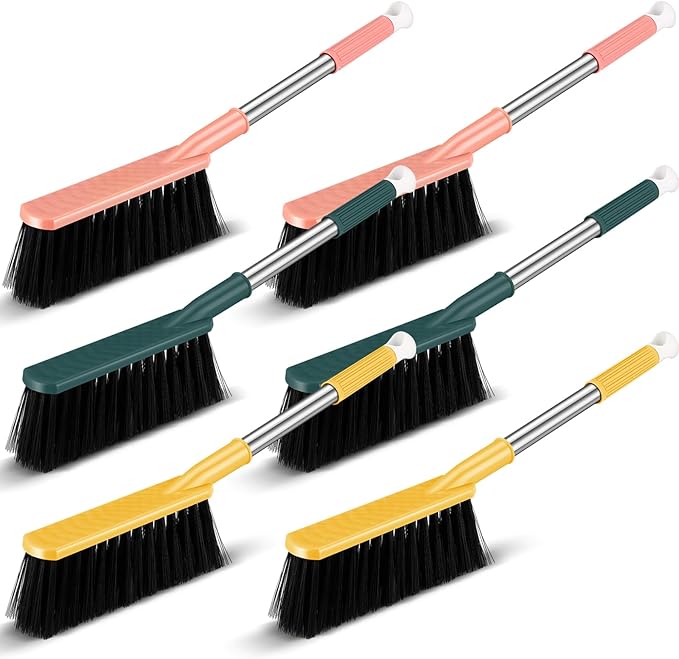 Amazon.com: Teenyyou 6 Pcs 17'' Hand Broom Brush Dust Brushes Soft ...