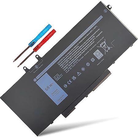 Amazon.com: 68Wh 4GVMP Laptop Battery Replacement for Dell Latitude ...