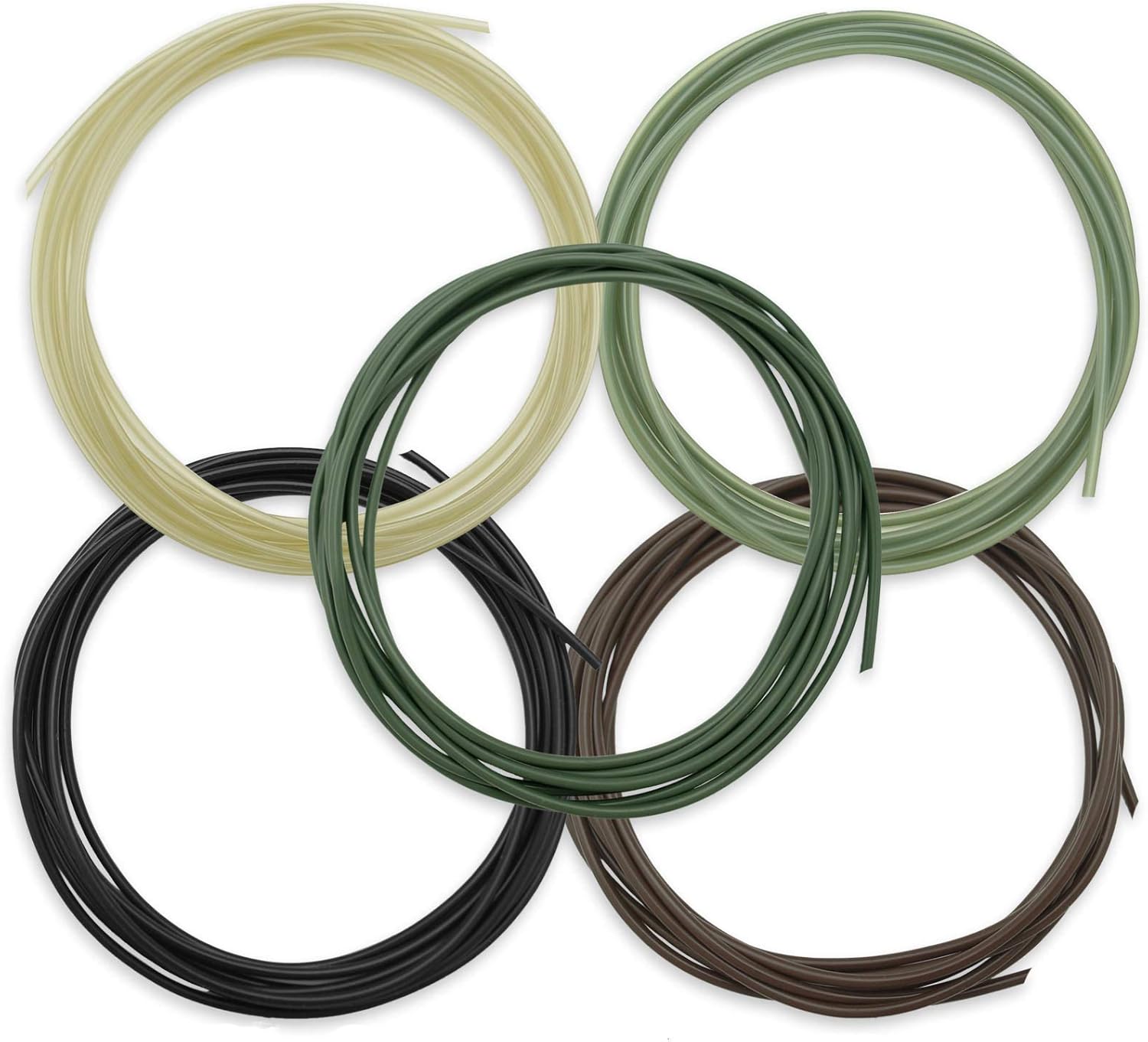 Bank Tackle PVC Rig Tubing Anti Tangle Quick Sinking Carp Fishing Rigs ...