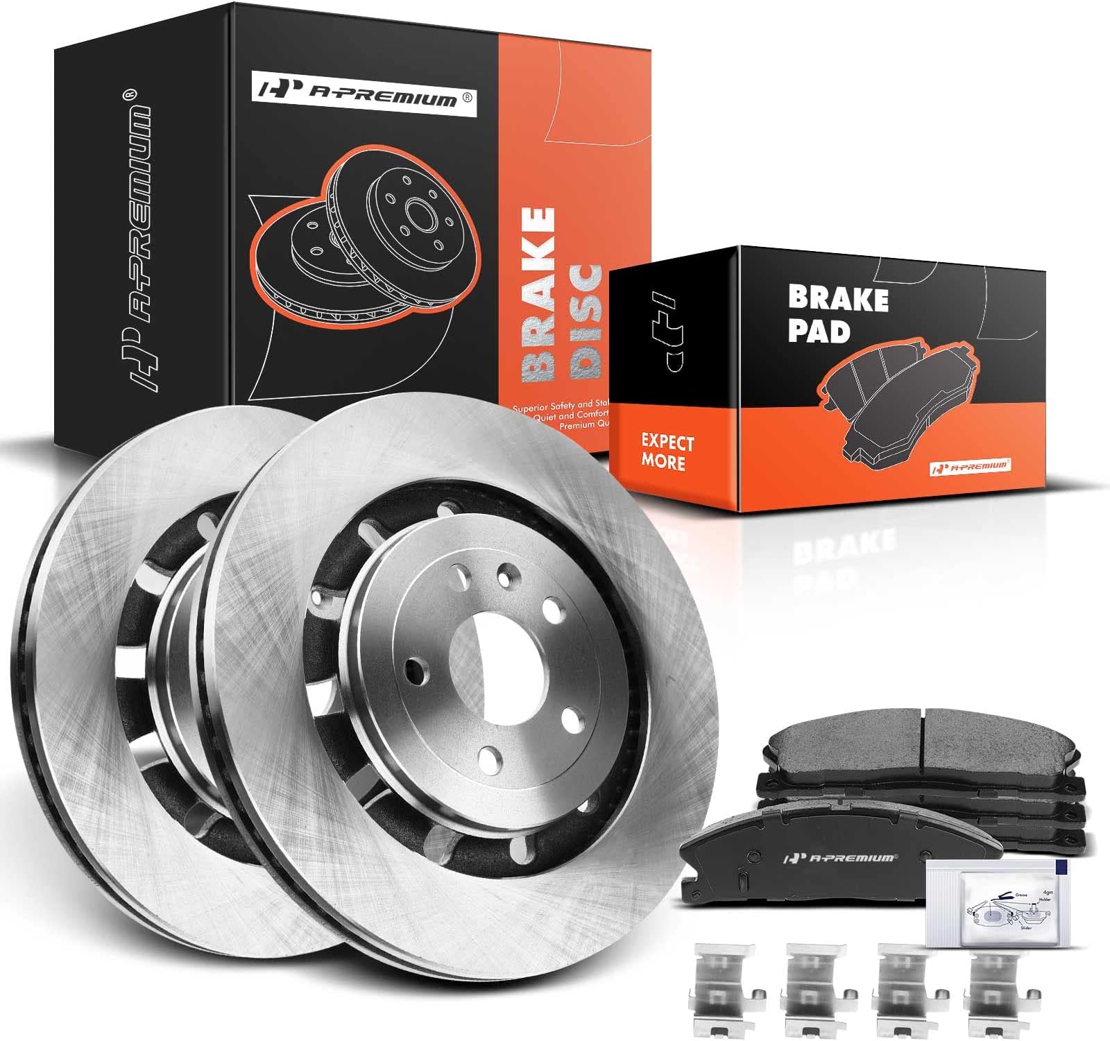 Amazon.com: Detroit Axle - Front Brake Kit for Ford Explorer Flex ...