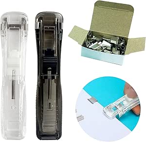 Amazon.com : Stapler Set,Push Stapler,Desktop Stapler,Clam Clip ...