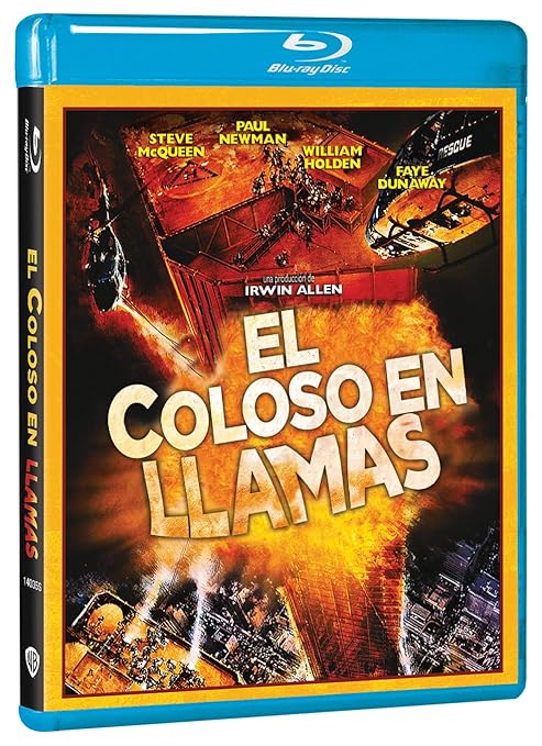 El coloso en llamas (Blu-ray) [Blu-ray]: Amazon.es: Paul Newman, Steve McQueen, William Holden ...