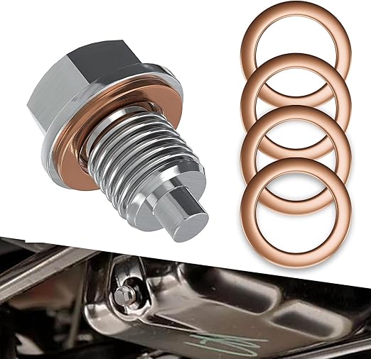 Amazon.com: ijuicy 1 PC Oil Drain Plug, M14x1.5 Oil Drain Plug with 5 ...