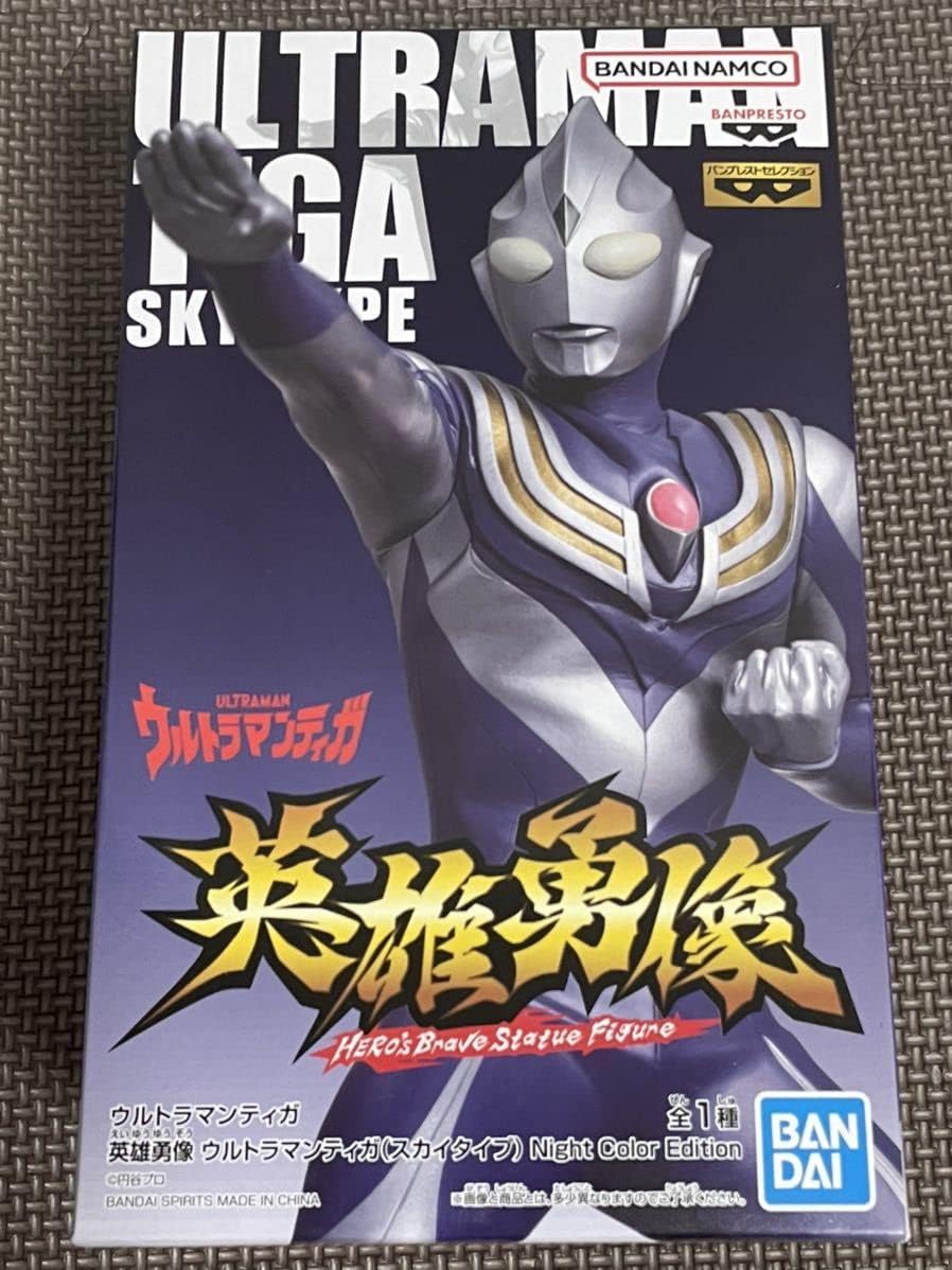 Amazon.co.jp: ・未【マンティガ（スカイタイプ）Night Color Edition】英雄勇像 セレクション ナムコ TIGA ...