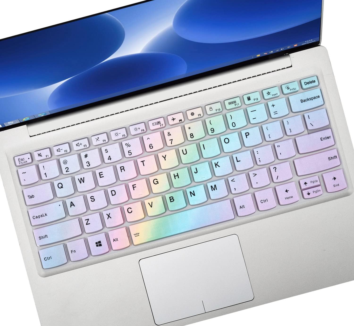 Amazon.com: Colorful Lenovo Chromebook Keyboard Cover for Lenovo ...