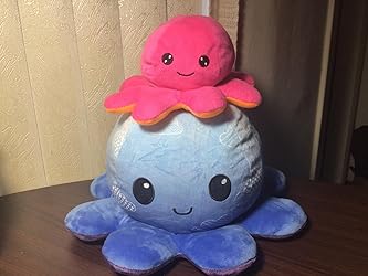 Amazon.com: TeeTurtle - Original Reversible Big Octopus Plushie ...