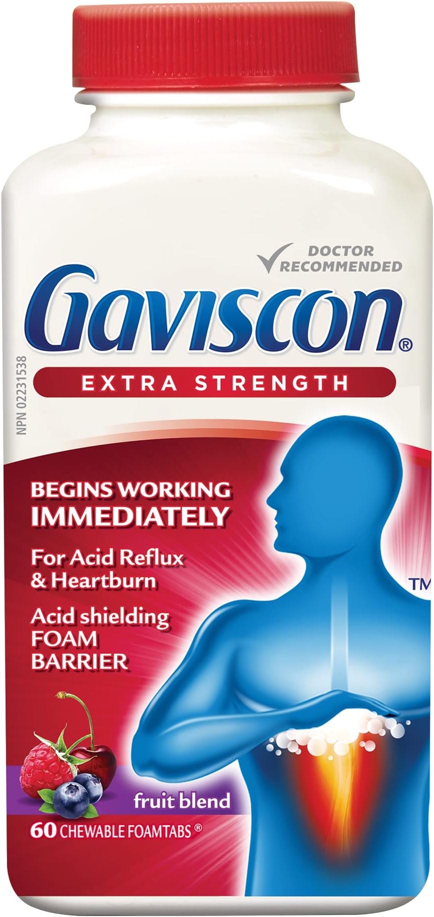 Amazon.com: Acid Gone Antacid Liquid Generic for Gaviscon Regular ...
