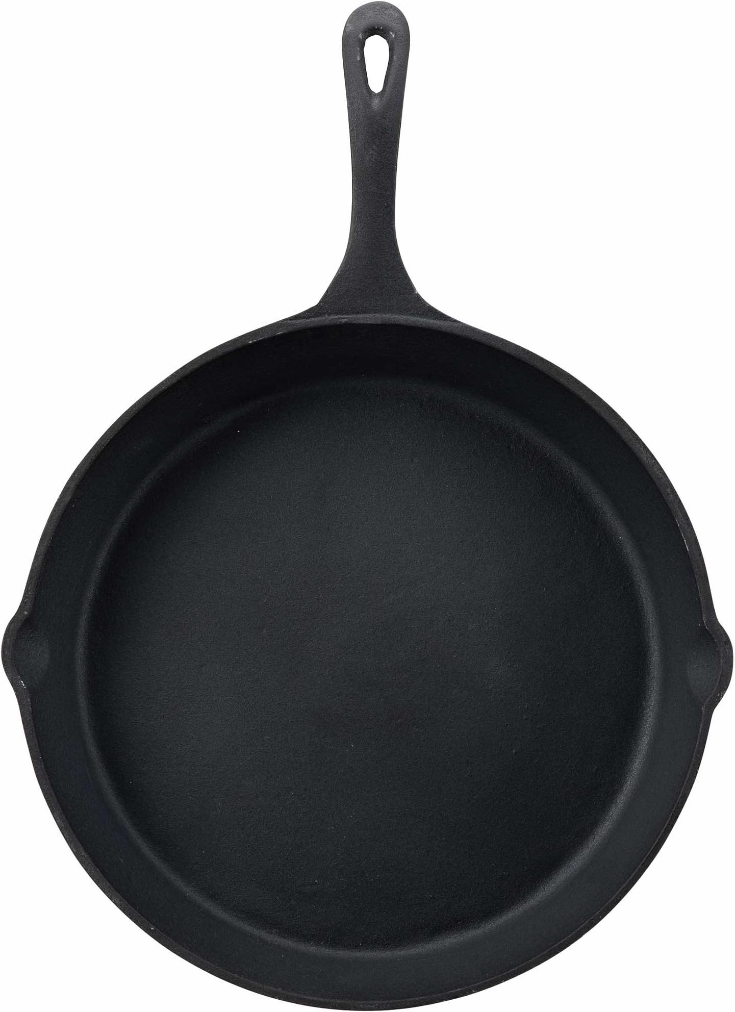 Amazon.com: +Steel Cast Iron Pre Seasoned Skillet 12 inch: Home & Kitchen