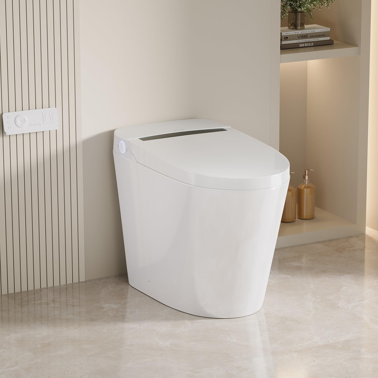 WOODBRIDGE B0970S Smart Bidet Tankless Toilet Elongated One Piece Chair ...