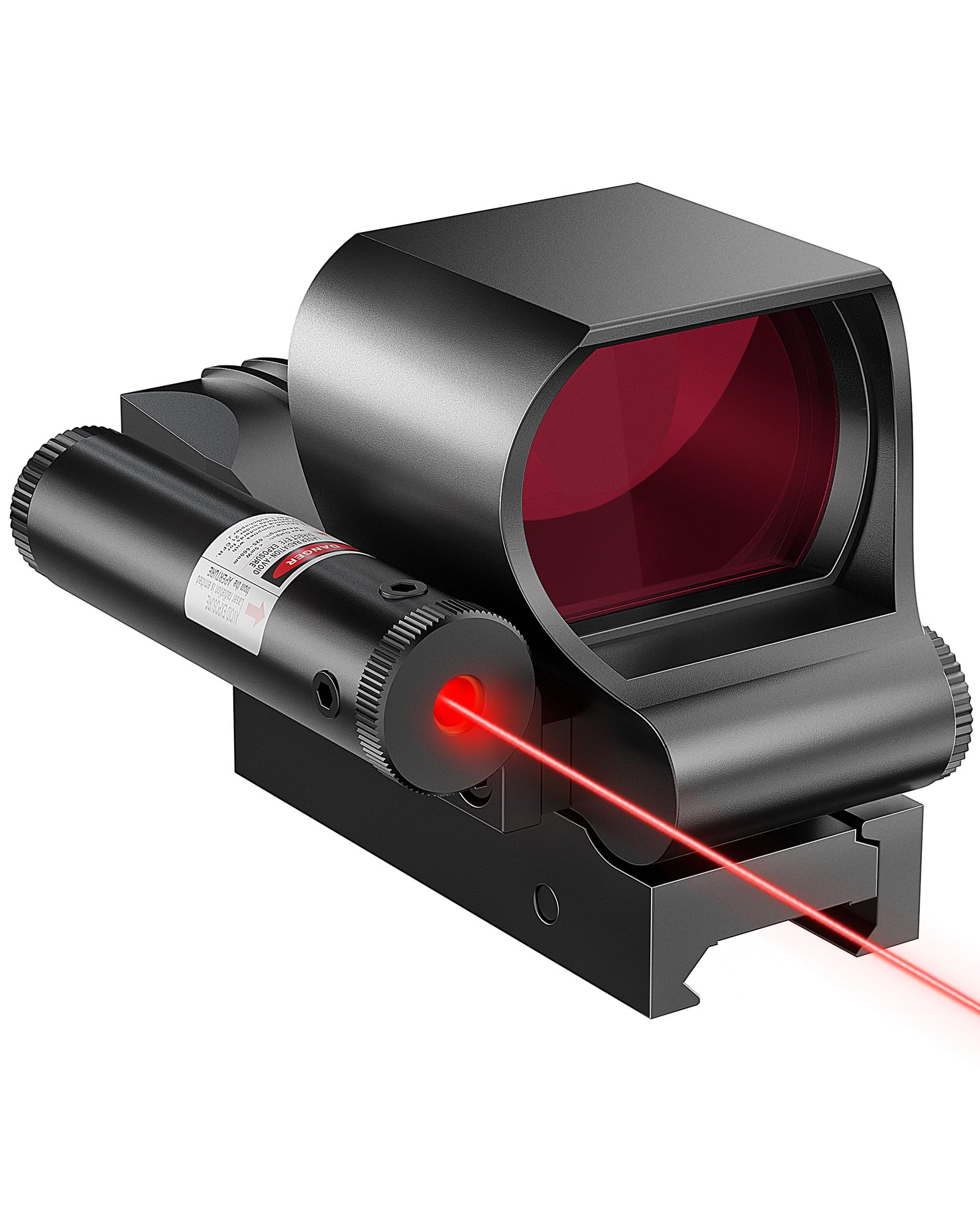 Snapklik.com : HIRAM Reflex Sight Laser Combo, 2 MOA Red Dot Sight