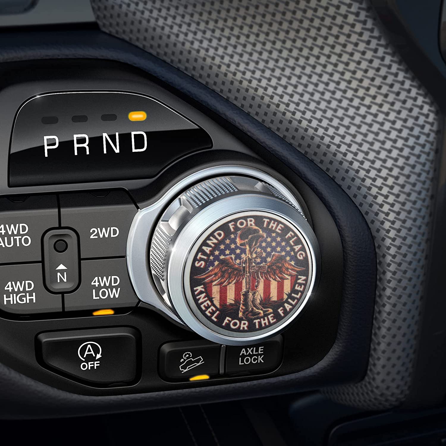 Amazon.com: WENDISH Dial Shifter Metal Trim Plate Etched Stand for The ...