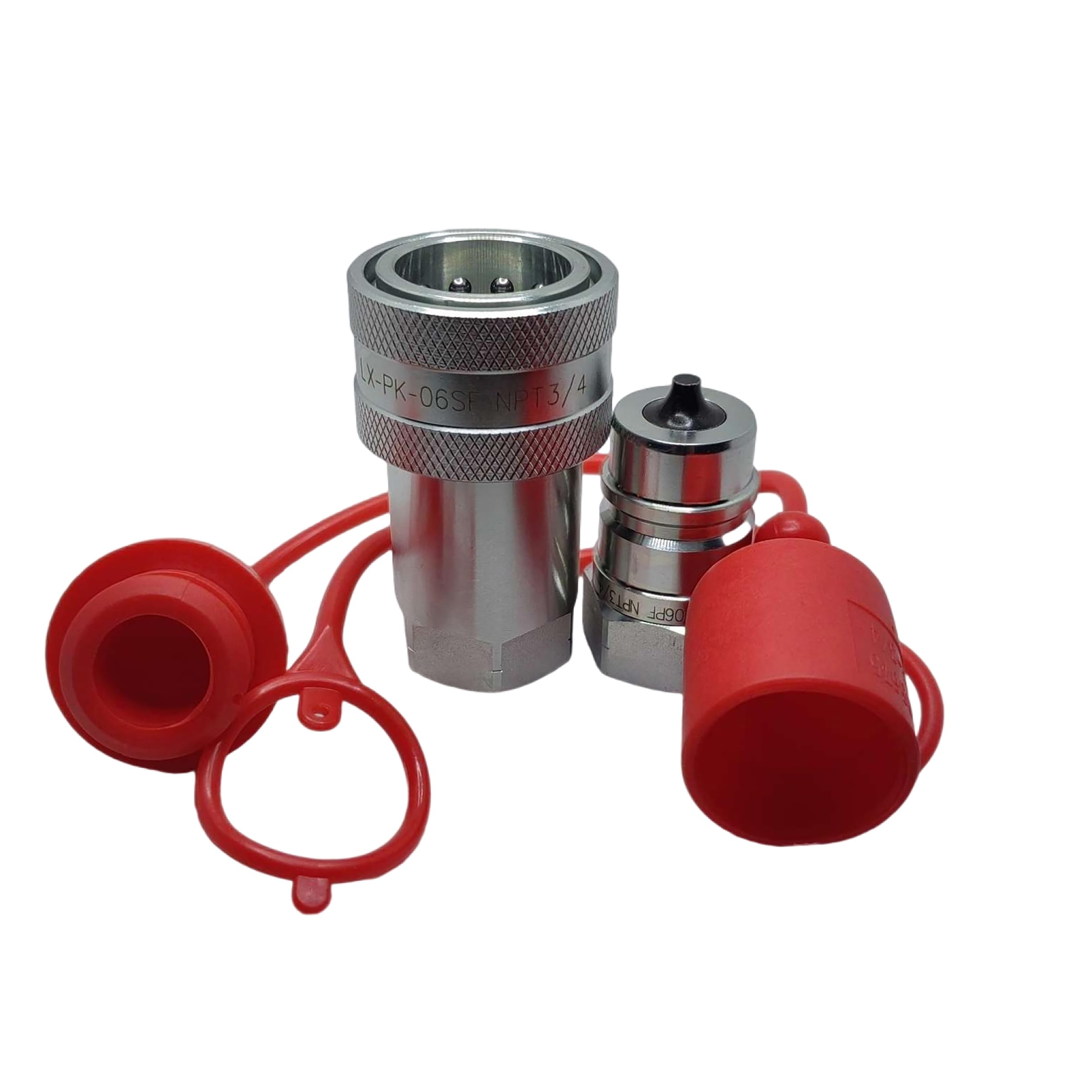 Amazon.com: 1-Set 3/4" Ag ISO5675 Carbon Steel Hydraulic Quick ...