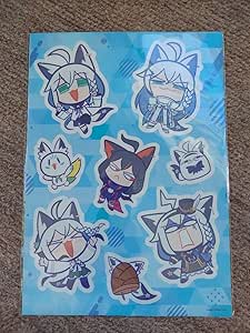 Amazon.co.jp: Shirakami Fubuki Sticker F : Toys & Games