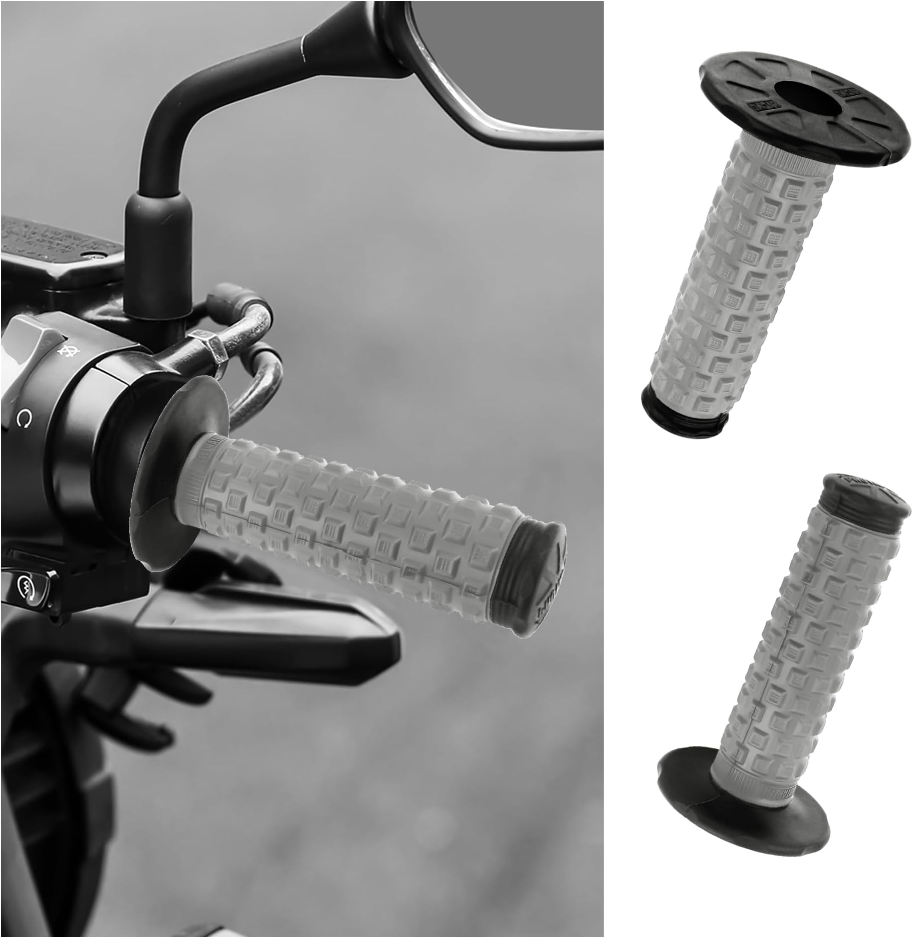 Amazon.com: PRO TAPER Pillow Top Motorcycle Grips - BLACK - CRF YFZ RMZ ...