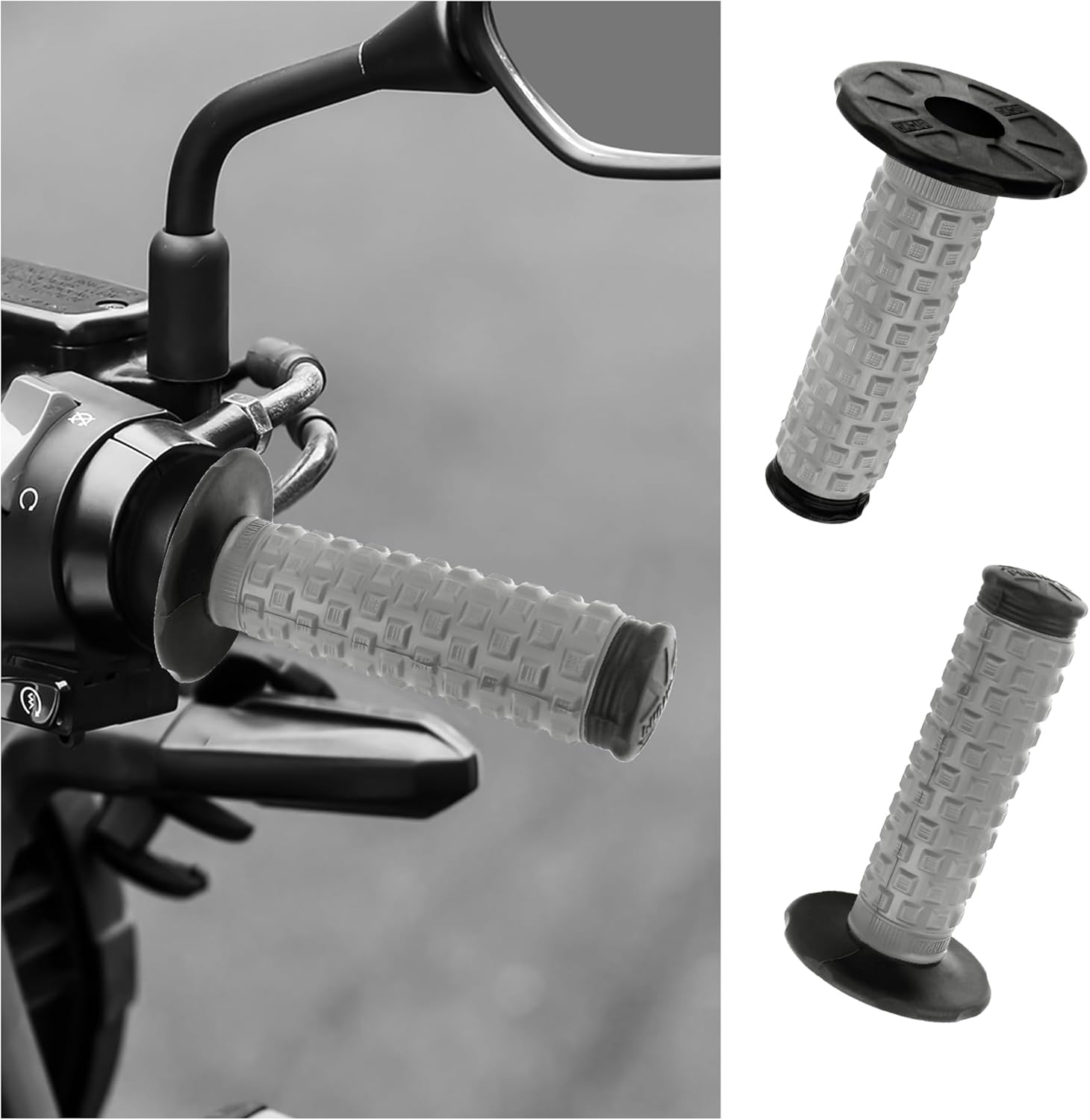 Amazon.com: Dirt Bike Grips,7/8'' Motorcycle Grips,Non-Slip Motorcycle ...