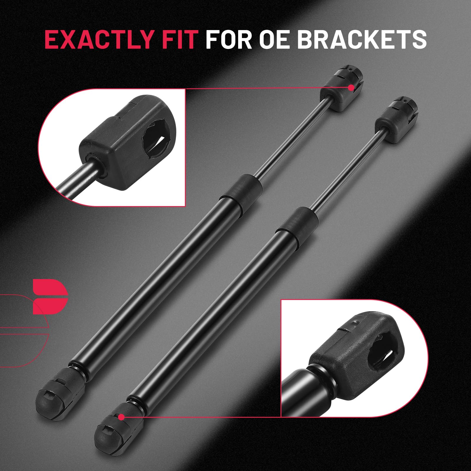 Snapklik.com : BDFHYK C16-10788 12 Inch 35Lbs/156N Gas Struts Shocks ...