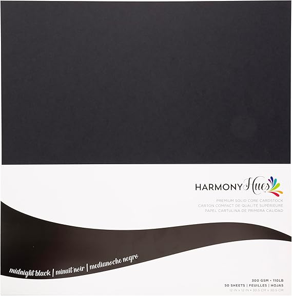 Amazon.com: Cardstock 12 x 12 Paper Pack - 110 lb Card Stock for Crafts ...
