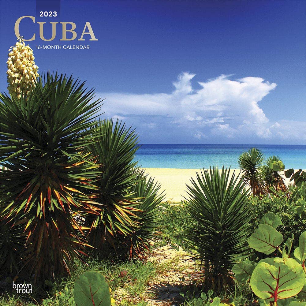 Cuba | 2023 12 x 24 Inch Monthly Square Wall Calendar | BrownTrout ...