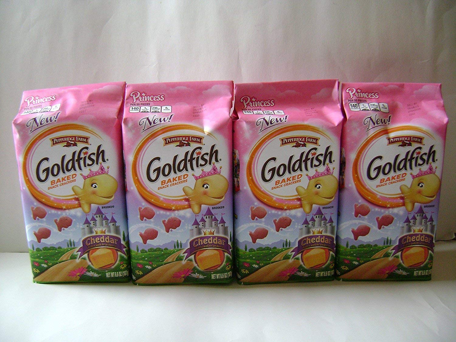Pink Goldfish Crackers