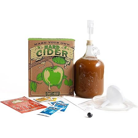 Amazon.com: ABC Crafted Series Cider Making Kit | Hard Cider Making ...
