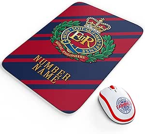 Personalised Military Mouse Mat Royal Engineers Mousemat Computer Mouse ...